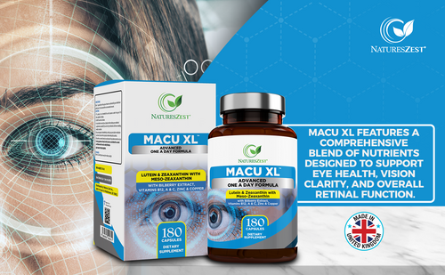 Macu XL lutein and zeaxanthin Eye Supplement for Vision Health ...